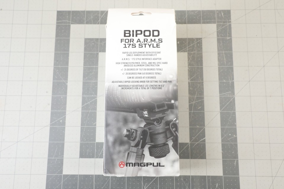 N.O.S. Magpul Bipod For A.R.M.S. 17S Style Mounts MPN: MAG951-BLK | eBay