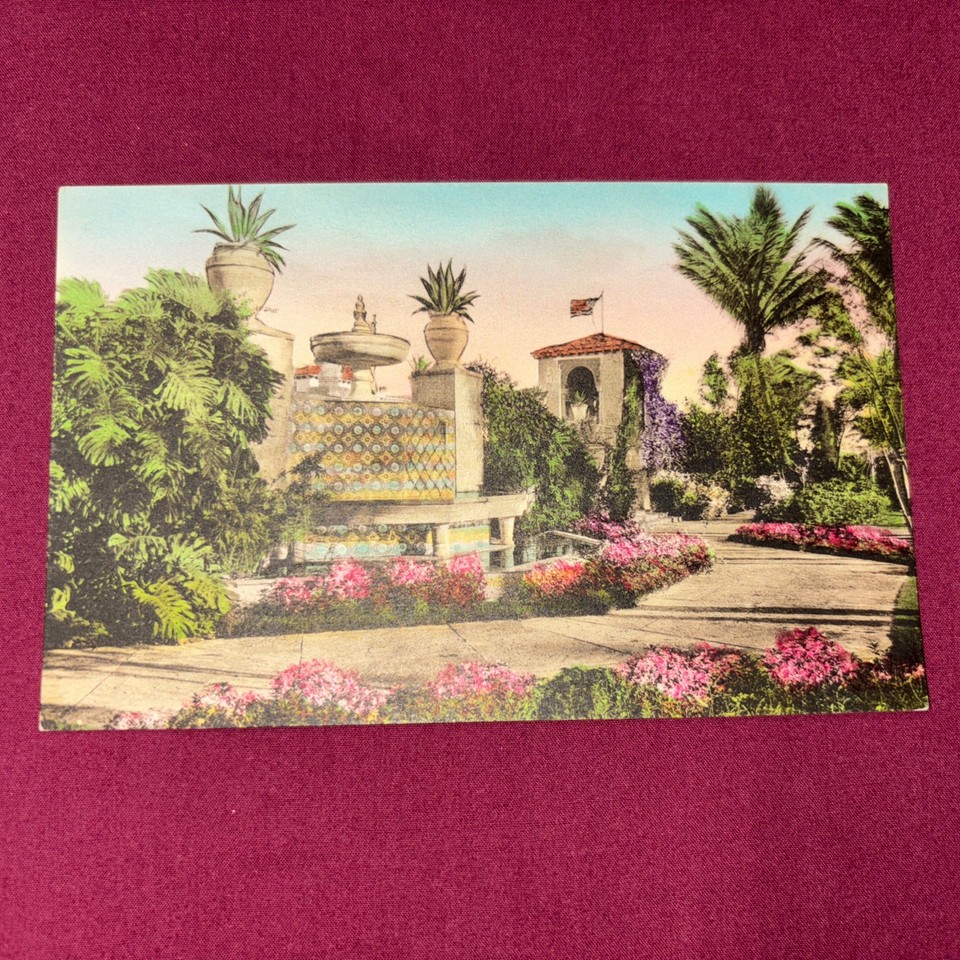 Vintage Boca Raton Club Florida Hand Coloured and Photo Post Cards Lot ...