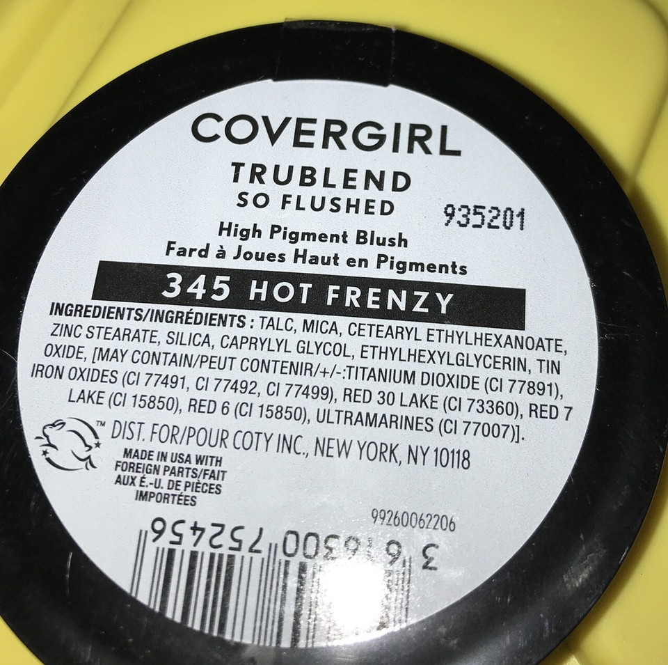 Covergirl Trublend So Flushed High Pigment Blush Hot Frenzy (345) 0.33 ...