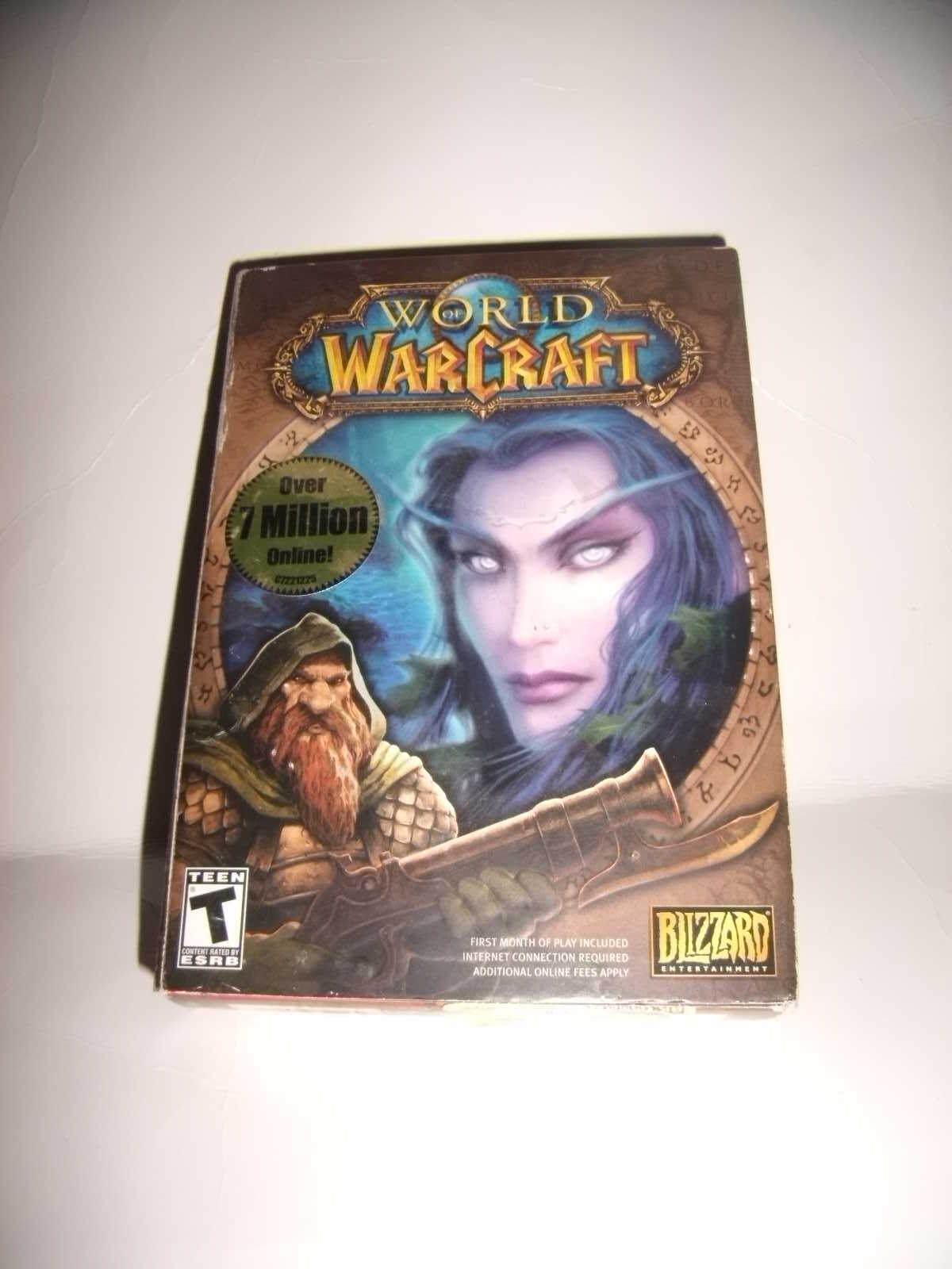 Vintage World of Warcraft PC Video Game Windows / MAC includes 5 CD ...