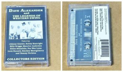 Dave Alexander cd and The Legends Of Western Swing Cassette 1991 | eBay