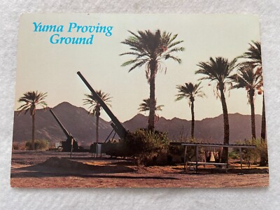 Yuma Proving Ground, in Arizona Vintage Postcard | eBay