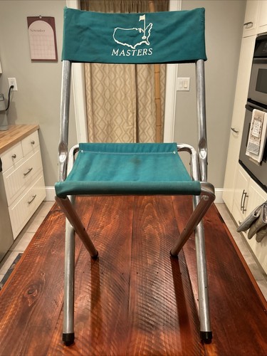 Augusta PGA Masters Aluminum Folding Chair Spectator Seat 1970s 70s ...