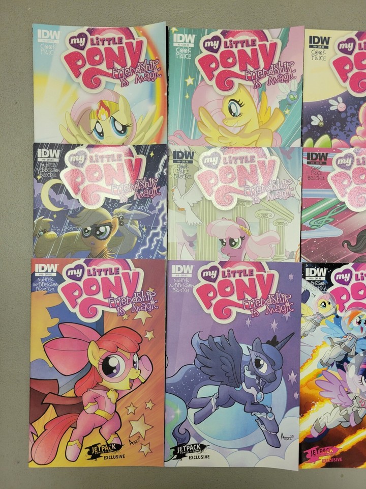 My Little Pony Friendship is Magic 1 - 16 21 24 27 Jetpack Variant Lot ...