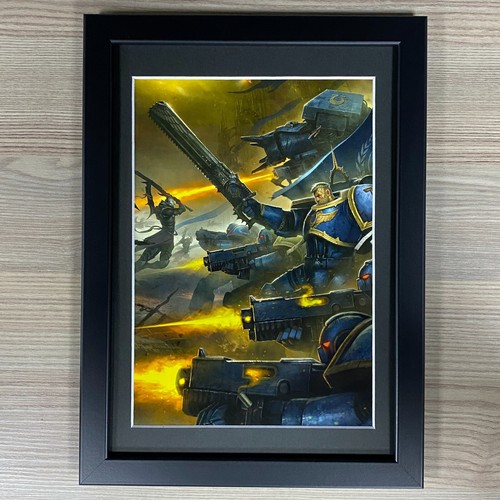 Art Encadré Ultramarines Space Marines Warhammer 40,000 40K Adeptus ...