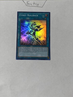 Yugioh Cynet Rollback Super Rare NM Cyberstorm Access Ships Same Day! | eBay