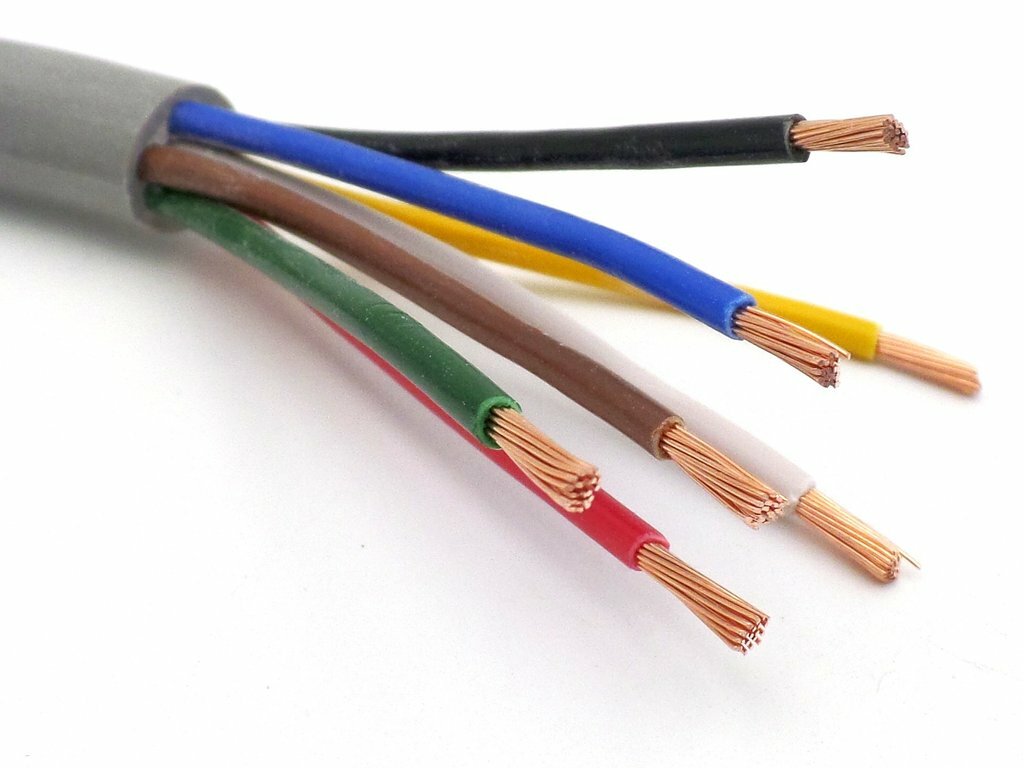 7 Core Caravan Towing Cable 12S Heavy Duty Grey Thinwall Automotive ...