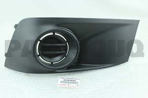 521280K040 Genuine Toyota COVER, FOG LAMP, LH 52128-0K040 | eBay