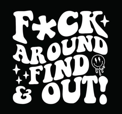 F Around and Find Out shirt funny t-shirt trendy cool FAFO & wavy text ...