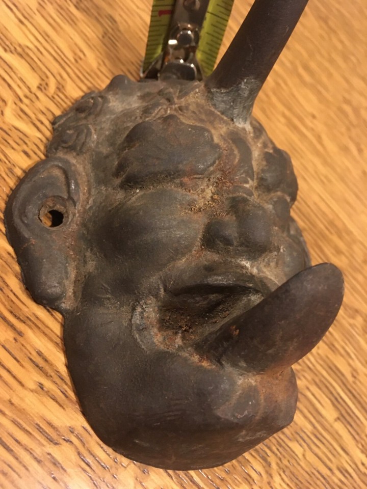 old japanese iron tengu mask antique | eBay