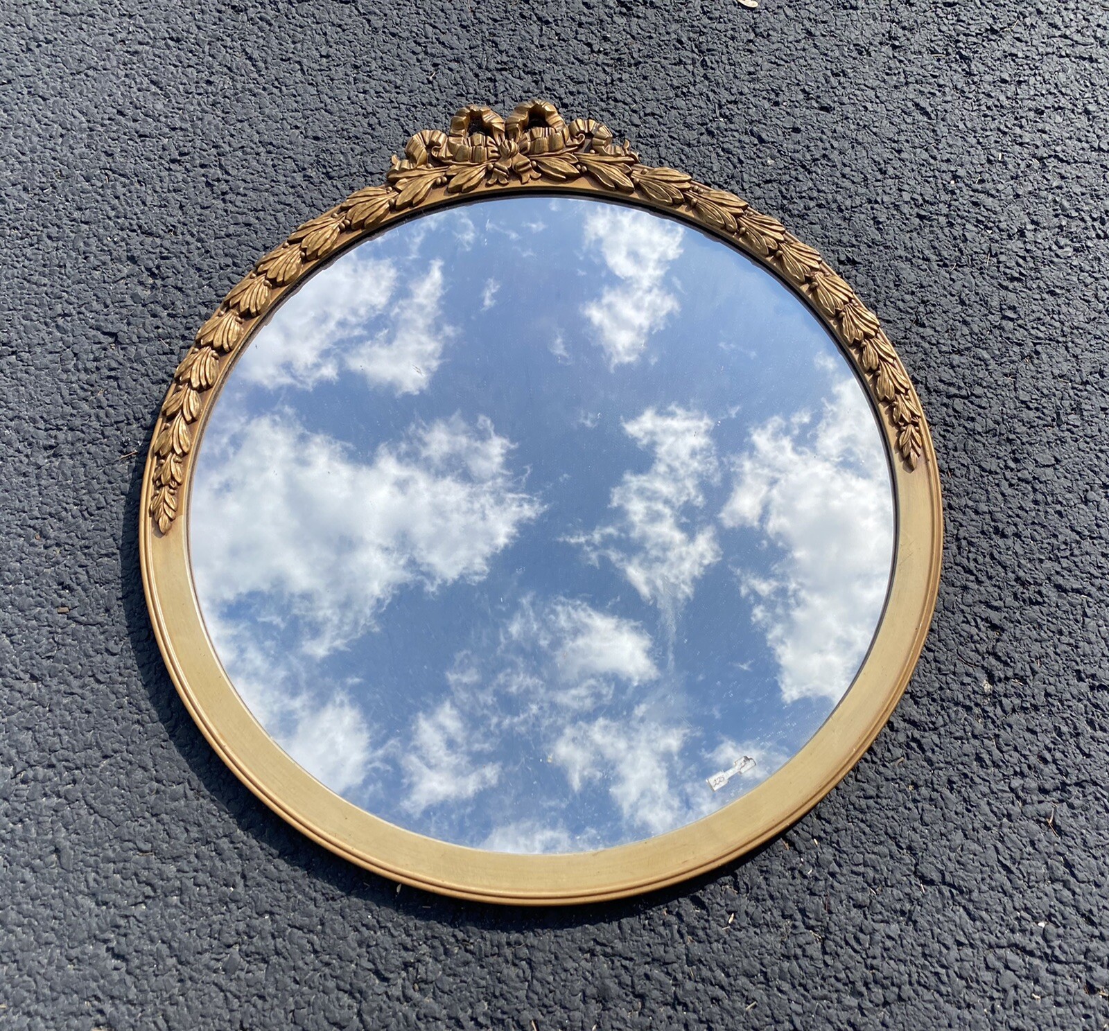 Antique Round Gold Frames