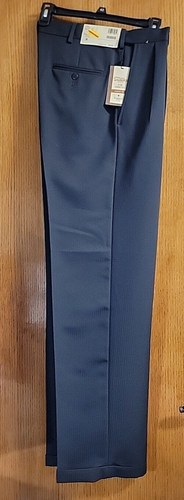 Haggar Dress Slacks, Classic Fit, Permanent Crease, No iron, Black ...