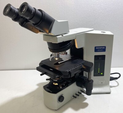 Olympus BX51TF Microscope 4x 10x 40x 100x Olympus Plan Objectives, DHL Shipping | eBay