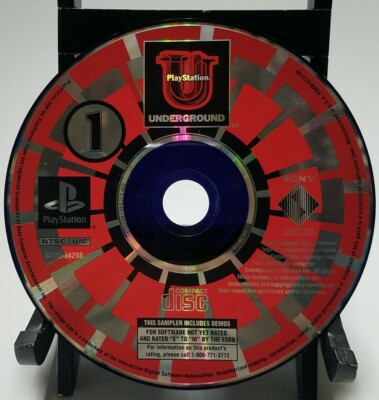 PlayStation Underground v2.4 Playable Game Demo Sampler Disc #1 Only | eBay