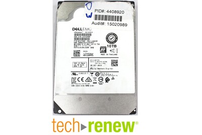 Dell EMC | 07FPR HUH721010AL5200 | 10TB 7.2K RPM 12Gb/s | 3.5" SAS Hard ...