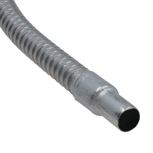 Steel Metal Funnel Flexible Hose / Shaft / Pipe Galvanised With Filter ...