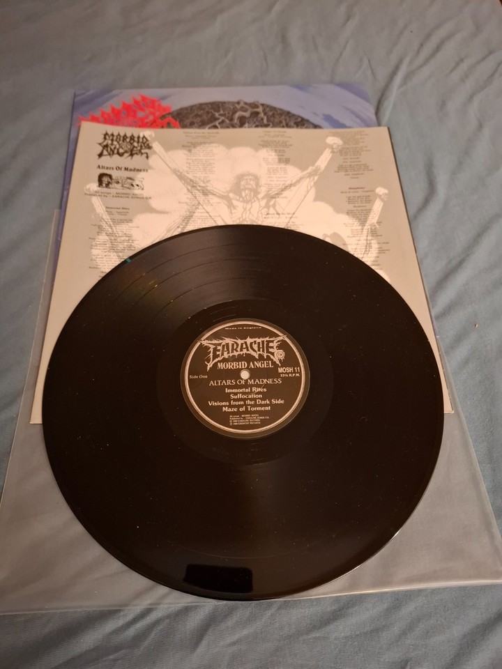 Morbid Angel - Altars of Madness LP 1989 (Replica) Death Metal | eBay.de