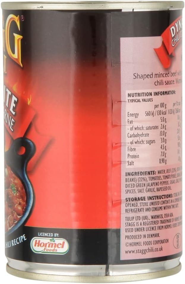 Hormel STAGG Chili Dynamite Hot Chili Con Carne 400 g (Pack of 6) | eBay UK