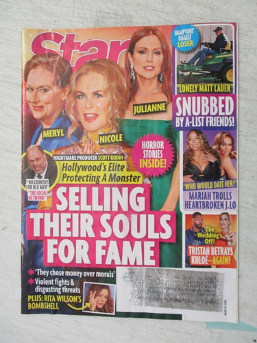 STAR MAGAZINE MAY 17, 2021 NICOLE KIDMAN JULIANNE MOORE SELLING SOULS ...