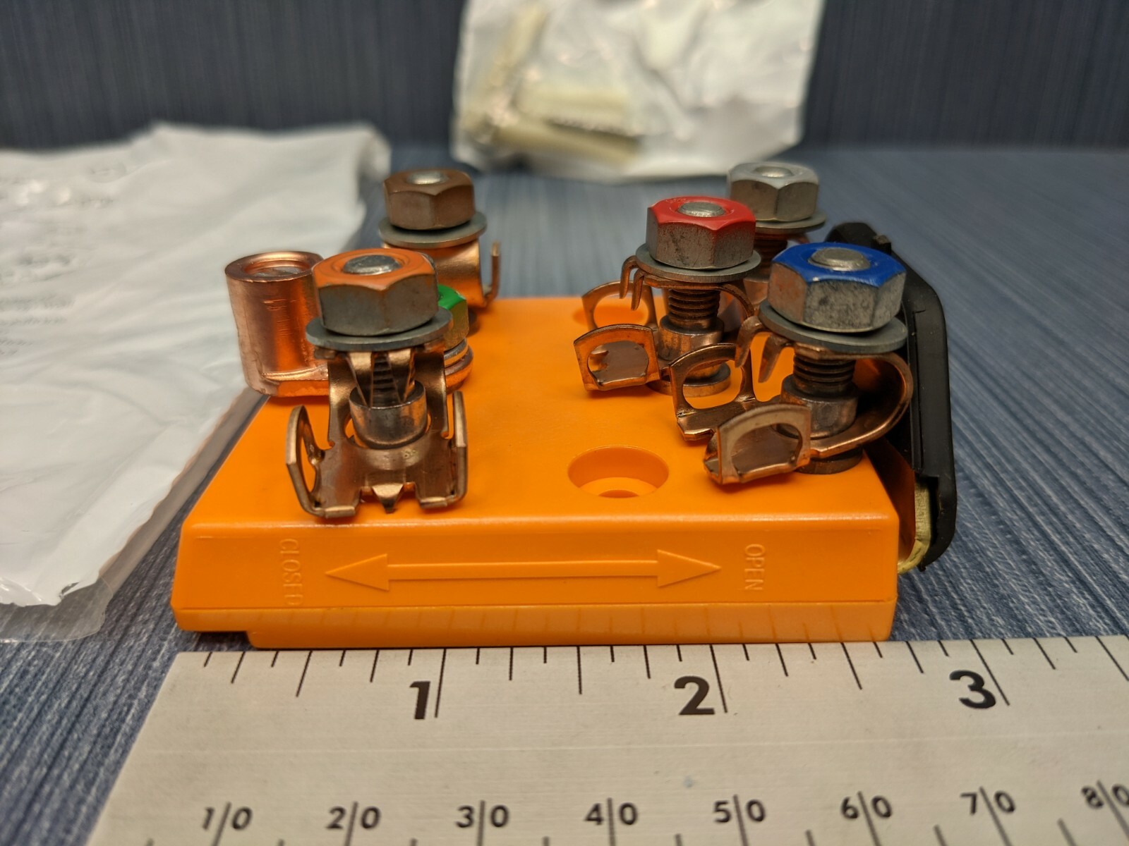 TS19-IS-5 56691 Isolation Ground Switch 5-Position w/ Trace Safe IDC ...