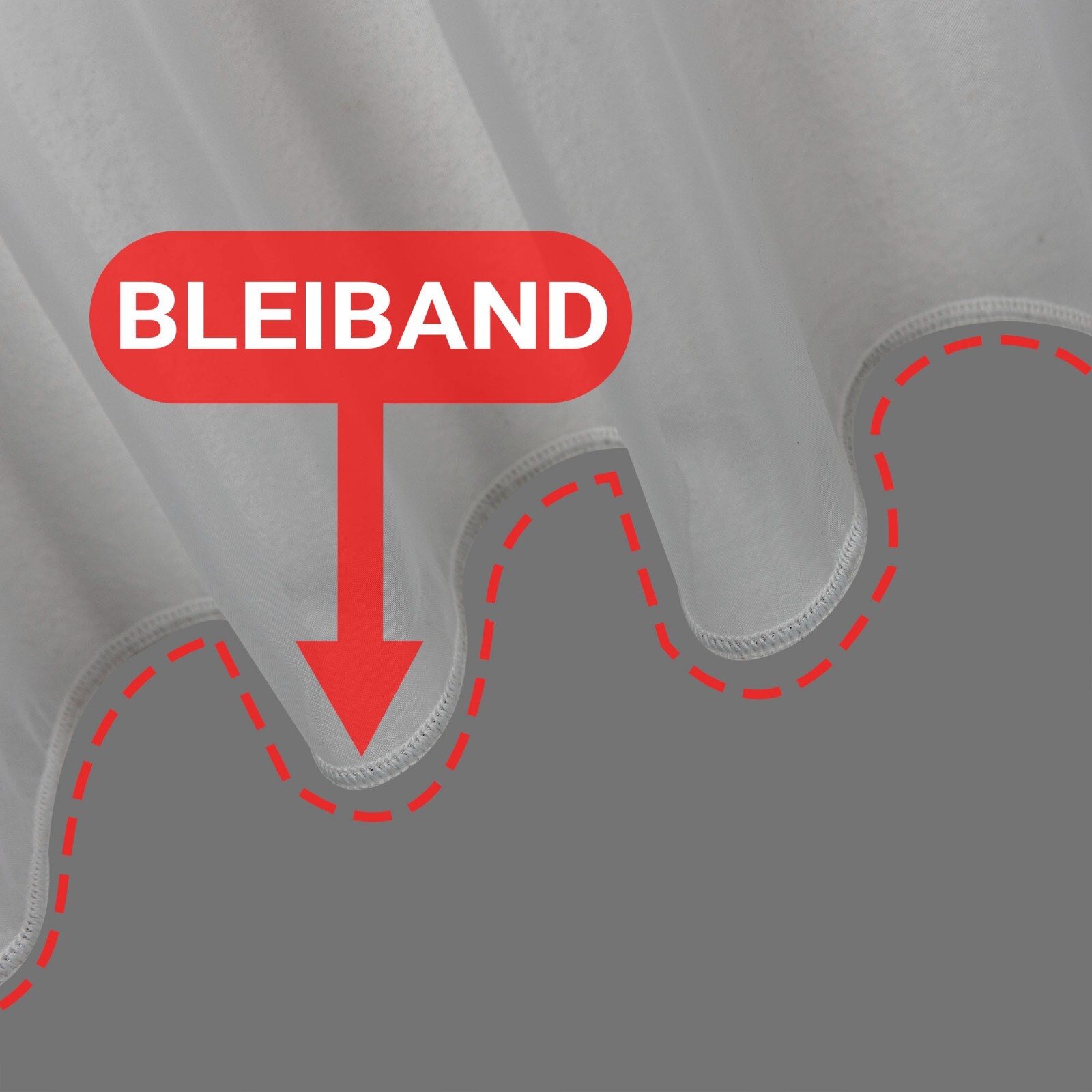 Gardinen Stores Vorhang Weiß Transparent mit Bleiband und Kräuselband ...