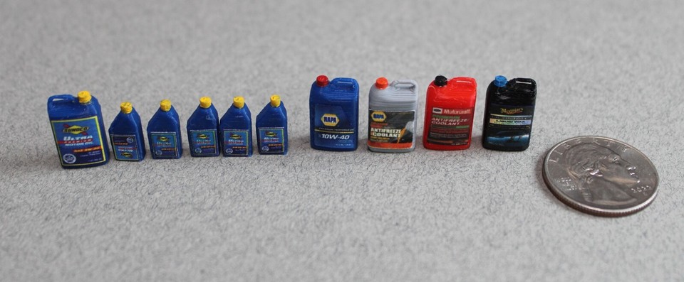 1/18 - 1/24 Sunoco oil products; Diorama Shop Austin's Garage; 10 items ...
