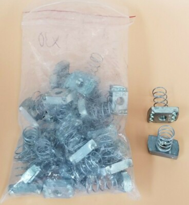 LOT OF 30 NEW COOPER B-LINE SPRING NUTS, 3/8" | eBay