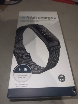 Fitbit Charge 4 Special Edition Fitness Tracker FB417BKGY Open Box See ...