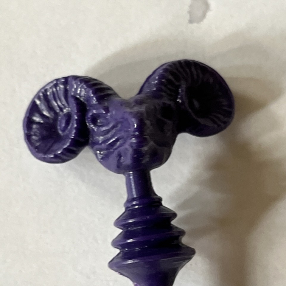 Masters Of The Universe Skeletor Staff Original Accessory Vintage ...