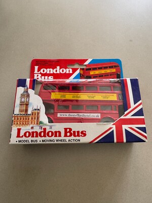 London Bus Model Bus - Moving Wheel Action - Collectible Model ...