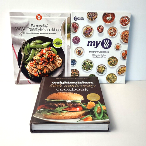 Weight Watchers Cookbook Lot Essential Freestyle, WW Program & 50th Anniversary | eBay