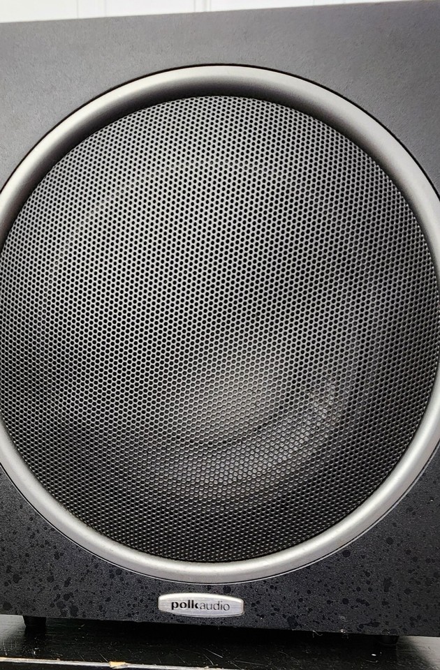 POLK AUDIO PSW110 - 100 Watt Downward Firing 10" Powered Subwoofer ...