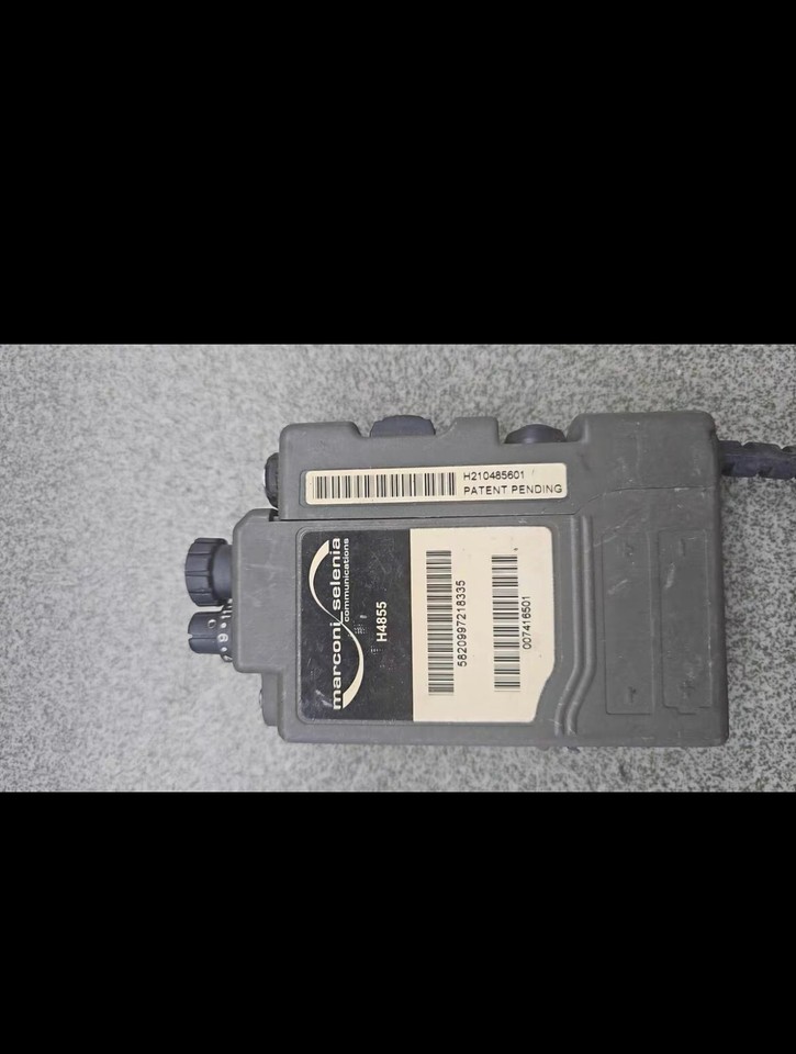UK MILITARY SELEX MARCONI PRR H4855 Dual-Com NATO Connector RADIO ...
