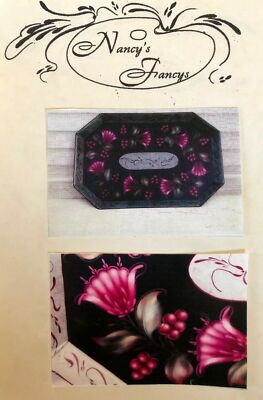 Vintage Tole Pattern Packet: Cut Corner Tray by Nancy Bateman | eBay