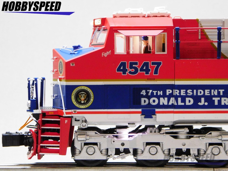 LIONEL BTO PRESIDENT TRUMP LEGACY ES44 #4547 DIESEL ENGINE O GAUGE ...
