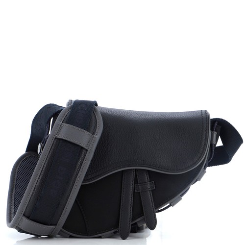Christian Dior x Sacai Saddle Crossbody Bag Technical Fabric and ...