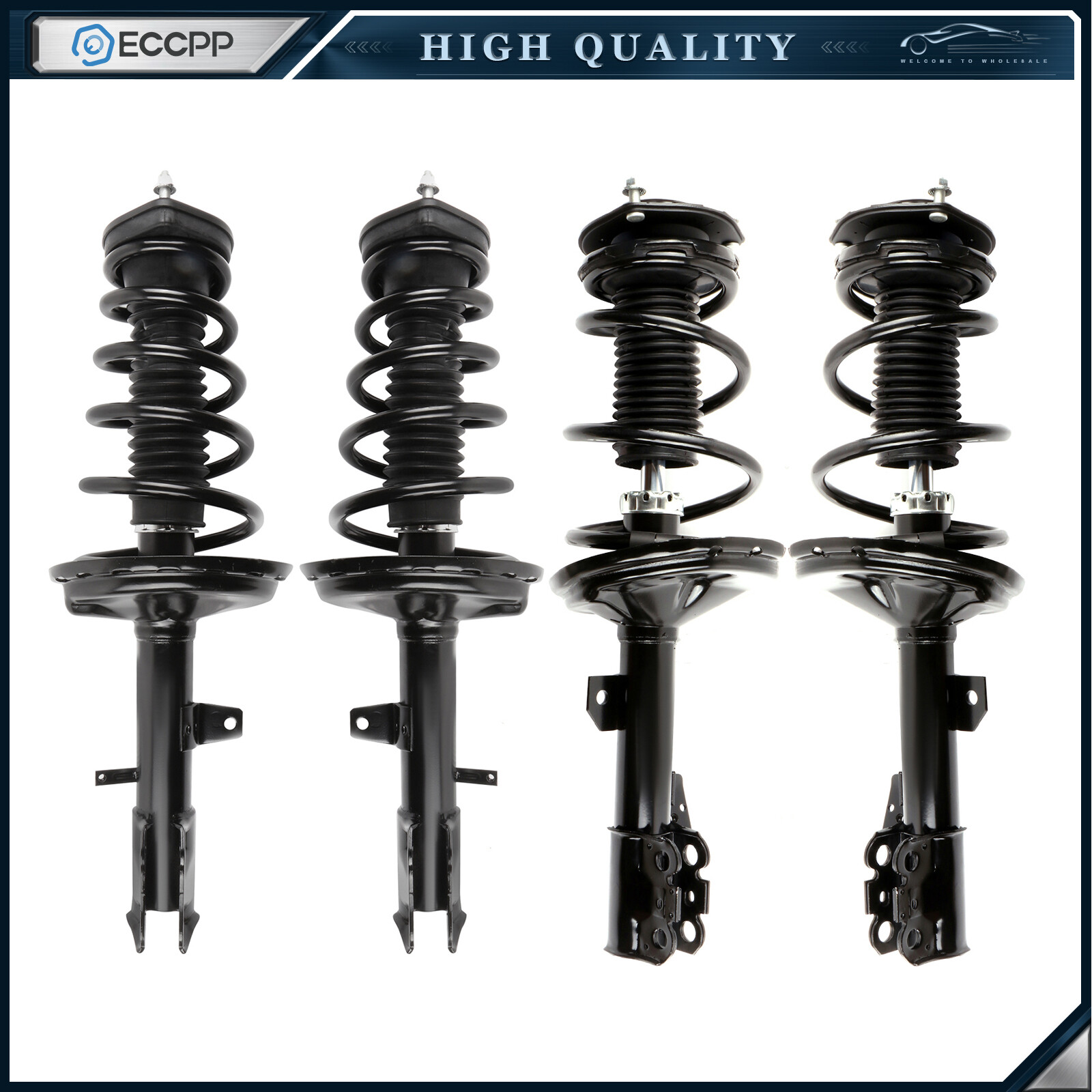 Front Rear Complete Struts Shocks Mount Spring For 2004-2006 LEXUS ...