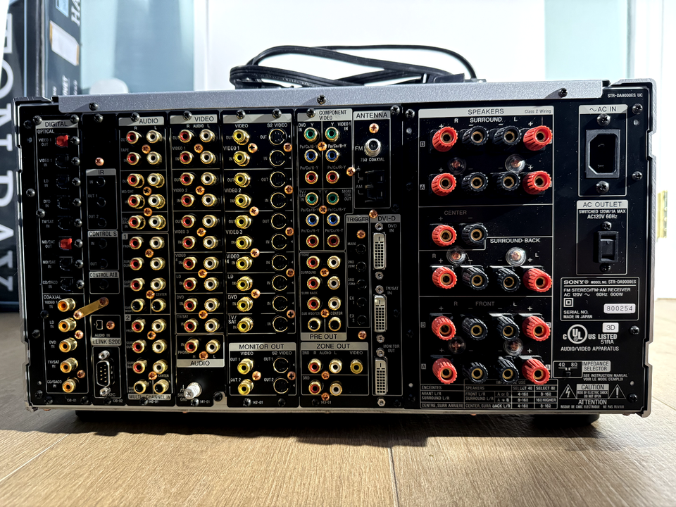 SONY STR-DA9000ES AM/FM STEREO RECEIVER AMPLIFIER HIGH END AUDIOPHILE ...