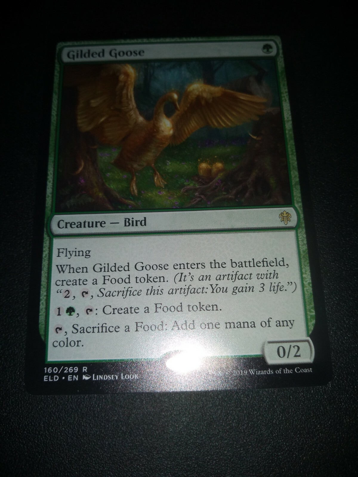 MTG Gilded Goose Throne of Eldraine 160/269 Regular Rare for sale ...