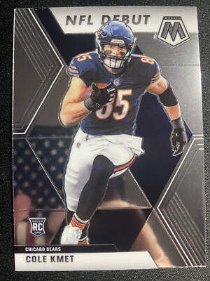 2020 Panini Mosaic RC NFL Debut #273 Cole Kmet Chicago Bears + BONUS ...