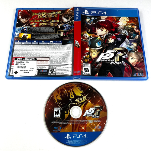 Persona 5 Royal P5 Game Sony PlayStation 4 PS4 with Original Case ...