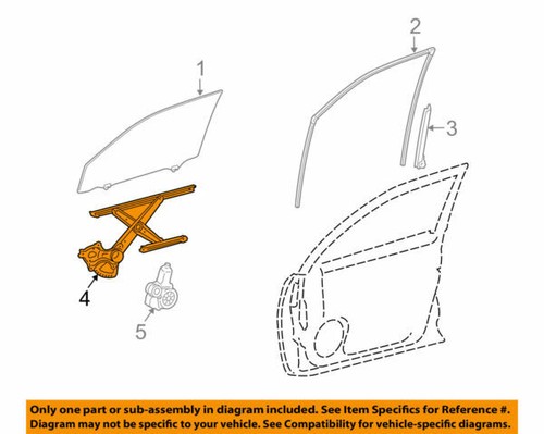 69801-60090 Toyota Regulator sub-assy, front door window, rh 6980160090 ...