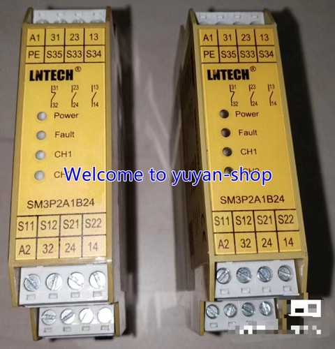 1PCS USED LNTECH SM3P2A1B24 Safety relay #T7234 YS | eBay