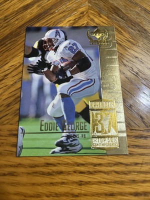 #87 Eddie George - Tennessee Titans - 1999 Upper Deck Century Legends ...