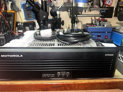 Motorola Mototrbo MTR3000 UHF Repeater 403-470 MHz 100w capacity Plus ...