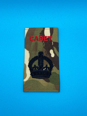 Army Cadet Force ACF - CADET Rank Slide (Single) - WO2 Sergeant Major ...