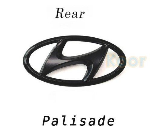 Genuine 86305S8CB0 OEM Black Rear Emblem Night Edition ~ Hyundai ...