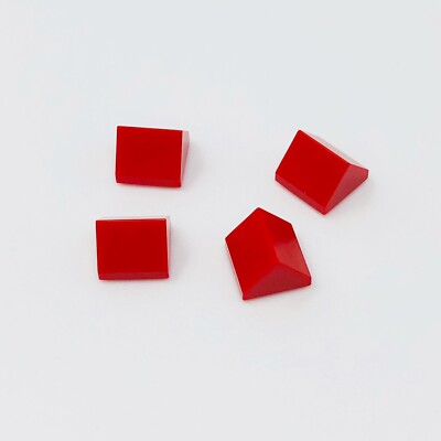 35464 LEGO Parts Slope 45 1x1 Double RED (4) | eBay