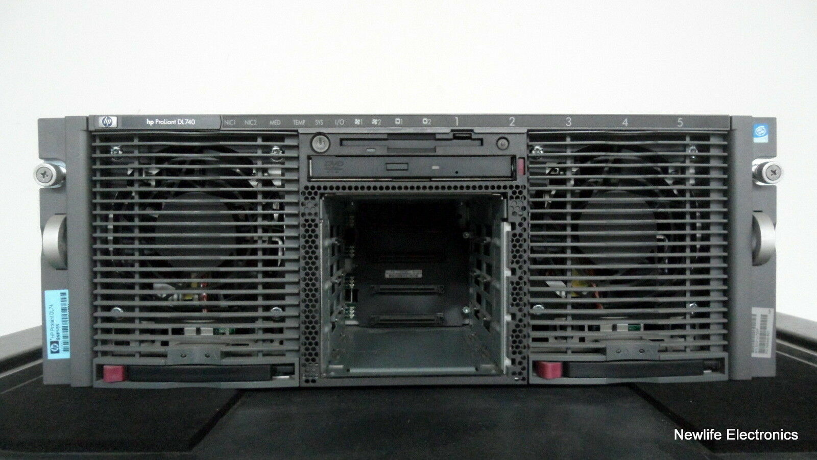 HP 348445-B21 ProLiant DL740 Server (4 x 3GHz CPU's/5GB RAM/No Drives ...