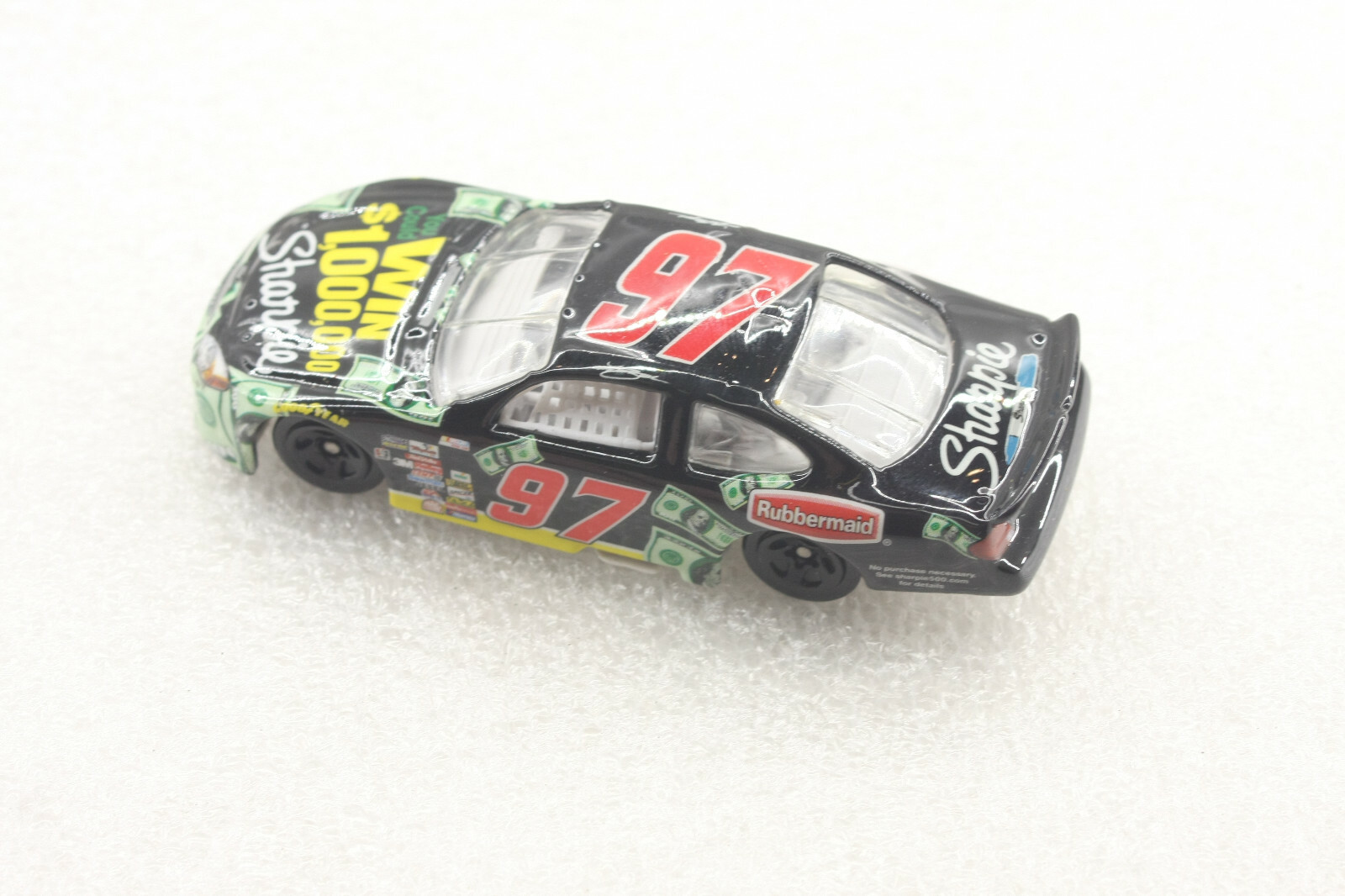Sharpie - Win $1 Million Black Race Car Number 97 - Used FB974 | eBay